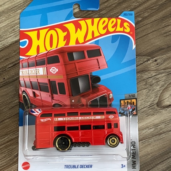 Mattel | Toys | Hot Wheels Trouble Decker 223 Hw Metro Collection ...